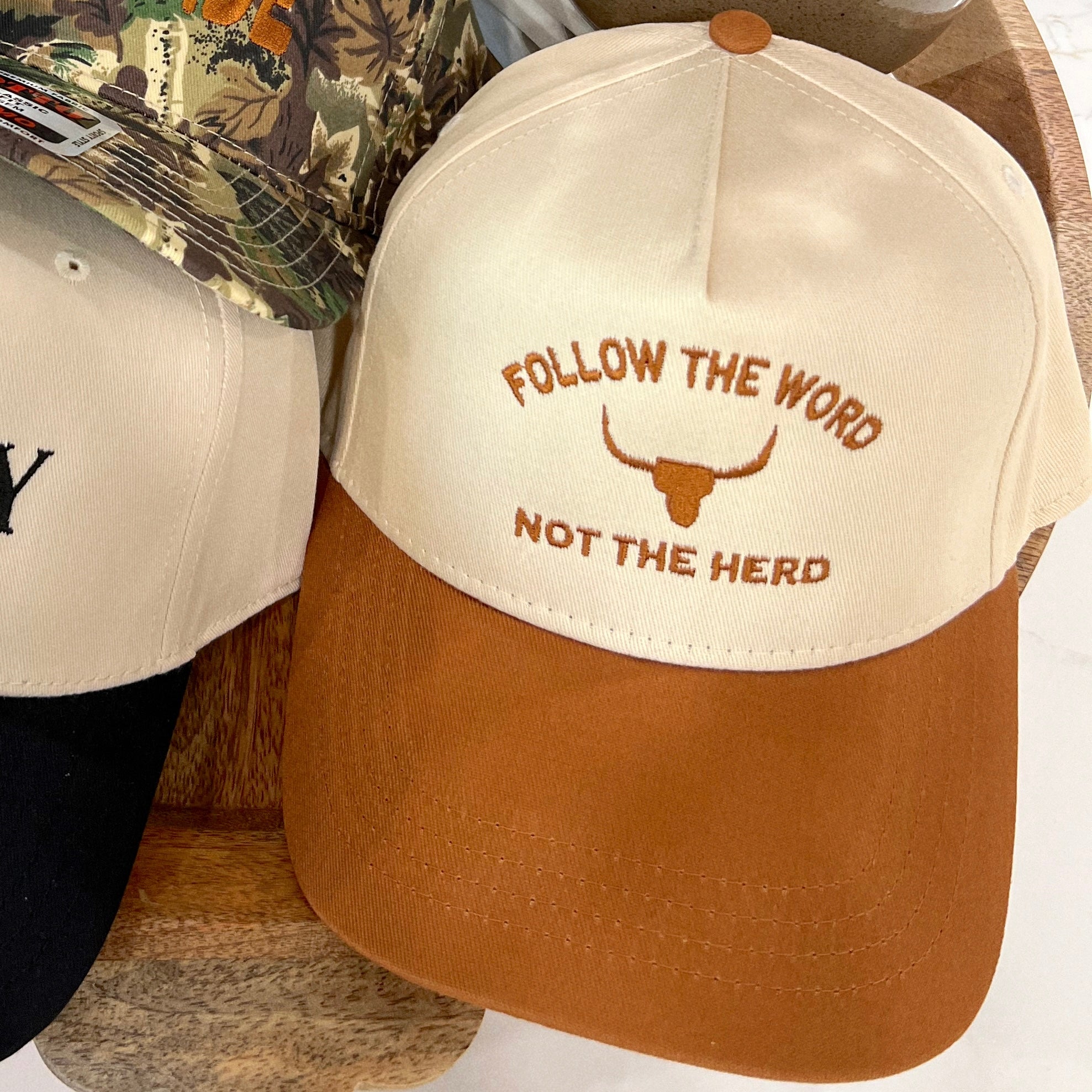 Follow The Word Not The Herd Hat – Ruby Moon